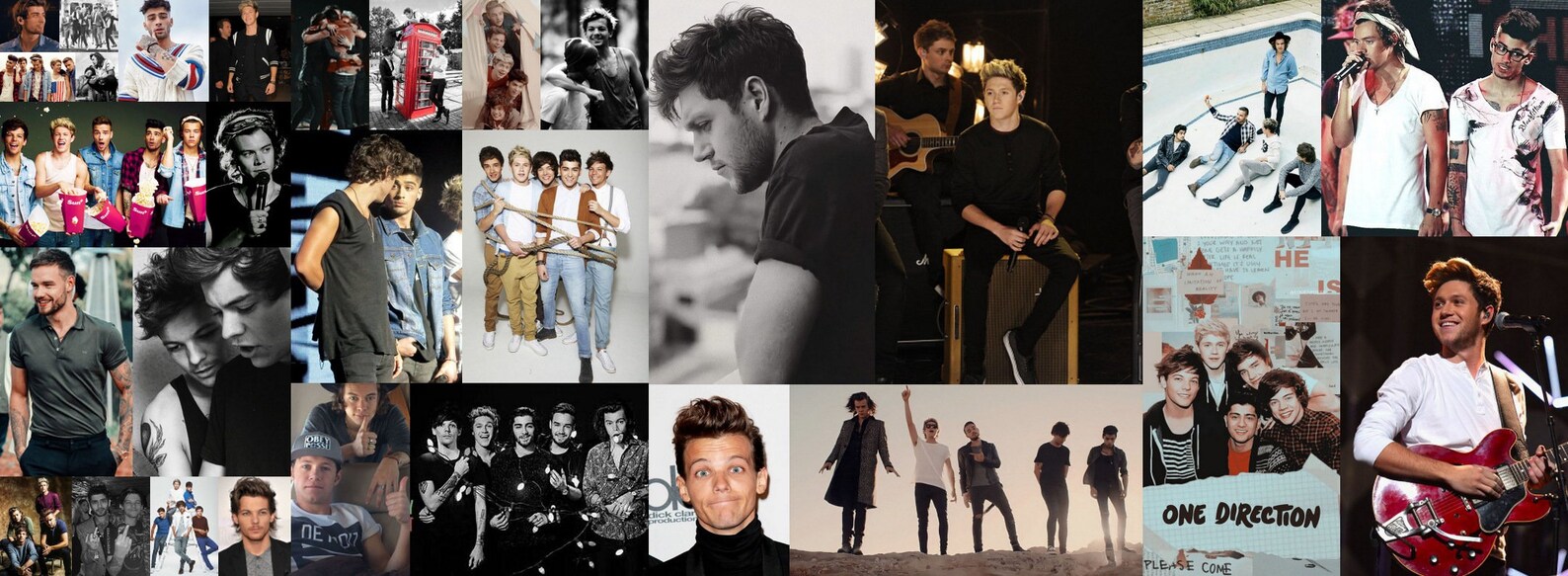 One Direction Aesthetic Wall Collage Kit 170 Pieces / 1D Harry Styles ...