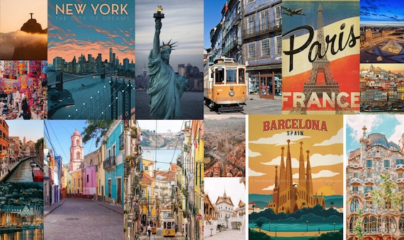 Cities Of The World Collage