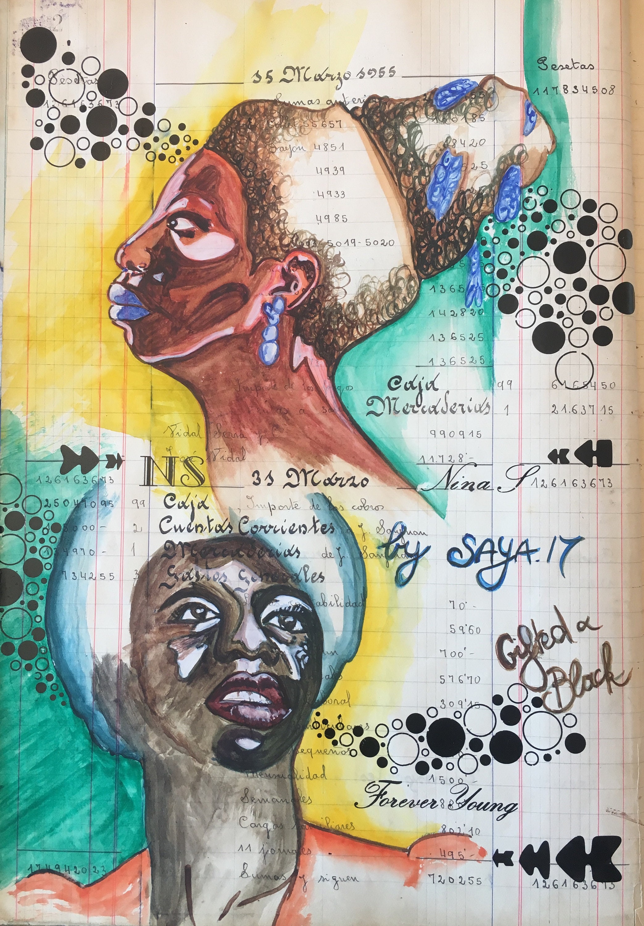 Nina Simone Aquarelle Drawing - Etsy