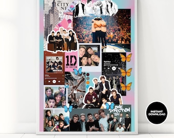 You're Insecure One Direction Wall Print | Wall Art | 1D | Aura | Harry ...