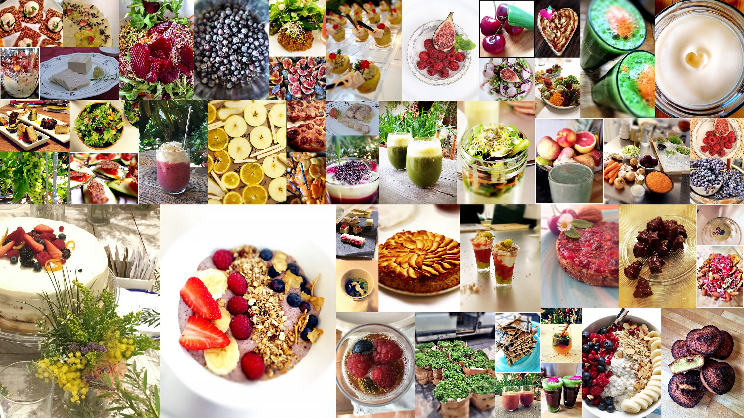 Yummy Food Collage