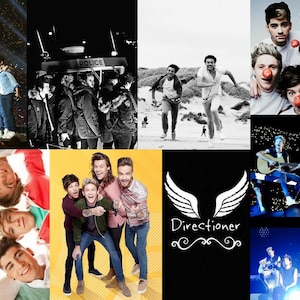 One Direction Aesthetic Wall Collage Kit 170 Pieces / 1D Harry Styles ...