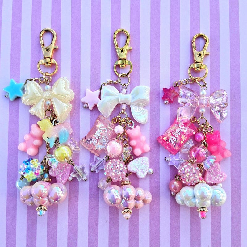 Luxury Bear Key Chain - Etsy