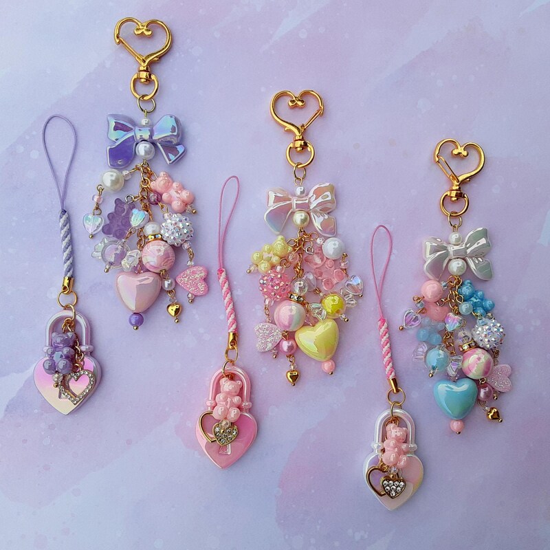 Candy Keychain - Etsy