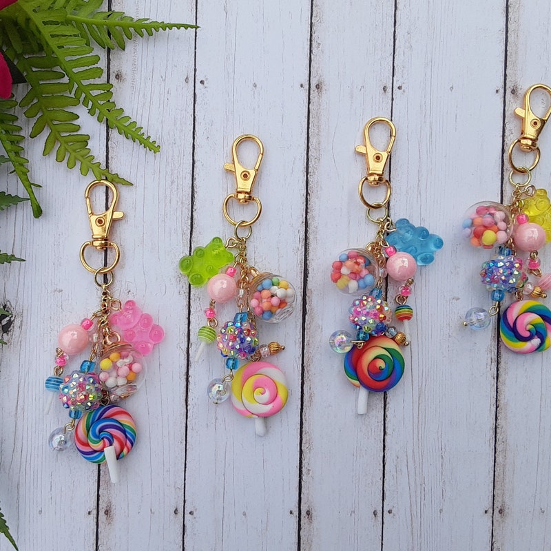 Candy Keychain - Etsy