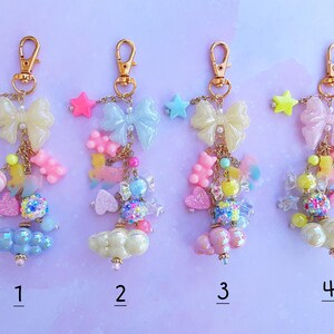 Candy Cloud Charm Iridescent Candy Accessory for Handbags Pastel Sweet ...