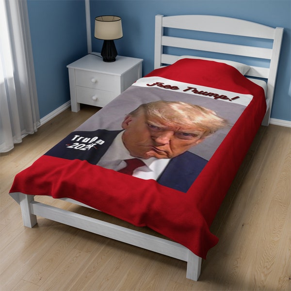 Trump Blanket - Etsy
