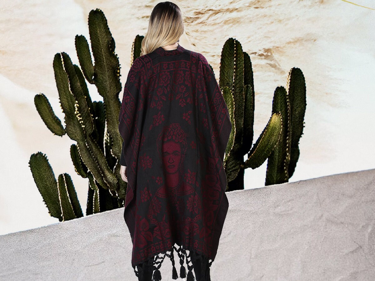 Mexican Poncho Different Colors and Designs Pullover | Etsy