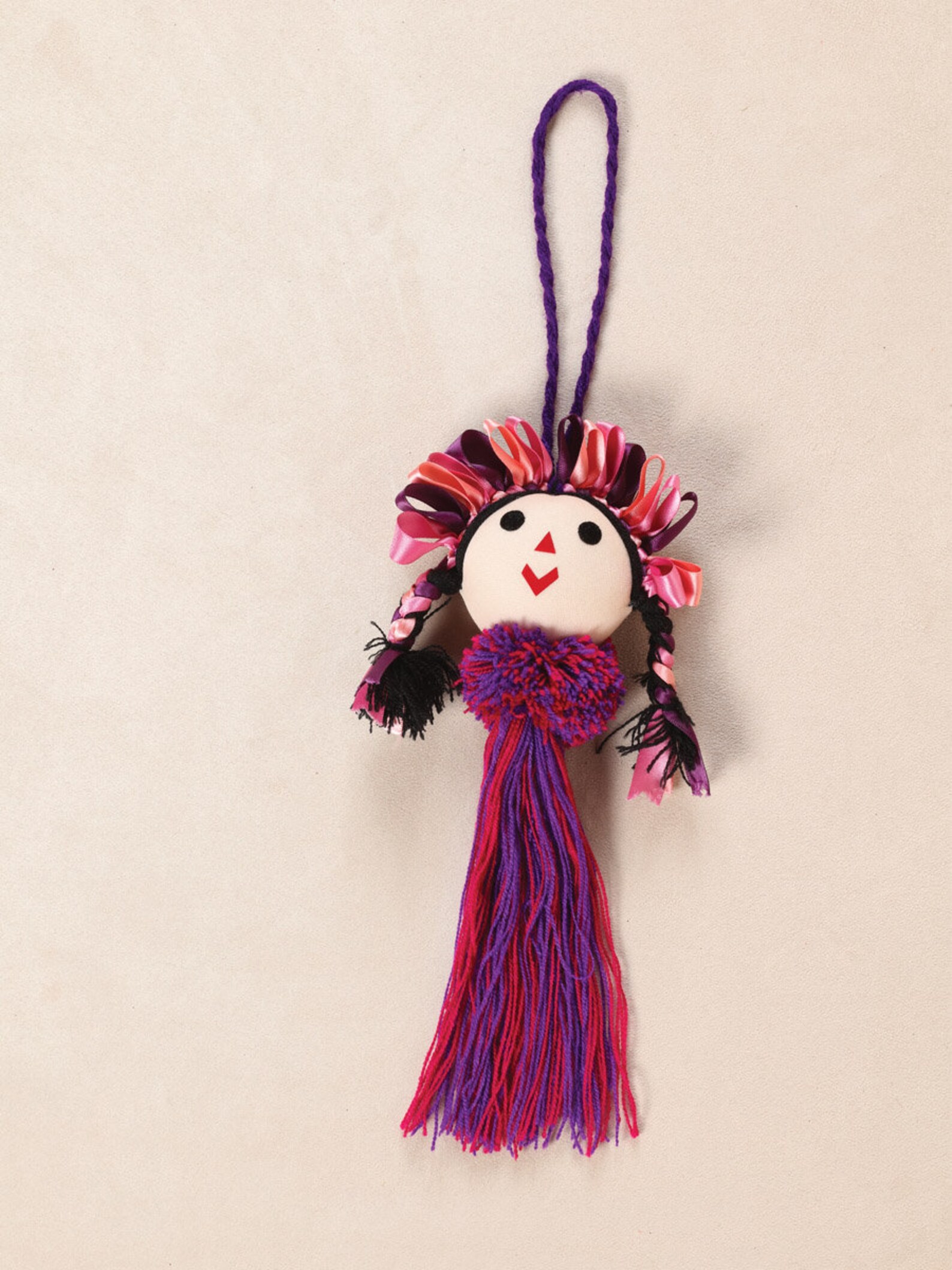 Maria Doll Pom Pom Mexican Maria Doll Handcrafted Maria | Etsy