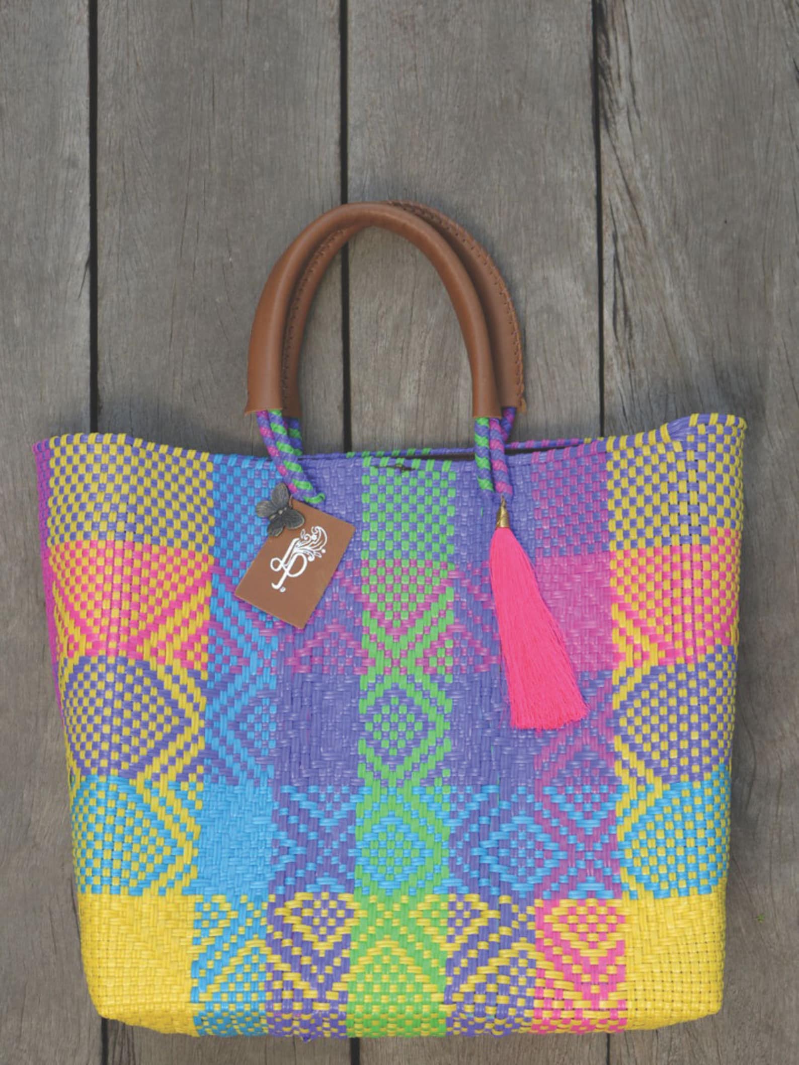 Mexican Purse - Mexican Bag - Handwoven Purse - Recycled Plastic ...