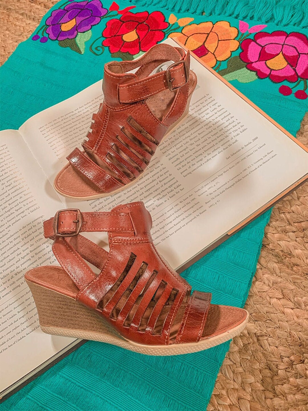 Mexican Sandals - Mexican Wedges - Mexican Artisanal Wedges - Huaraches ...
