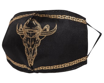 Bull Skull Mask - Etsy