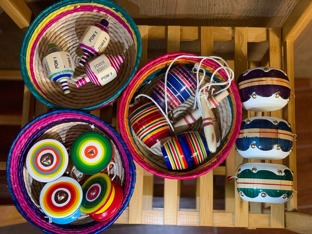 Mexican Toys - Mexican Toy Instruments - Toys Made Out of Wood - Toy ...