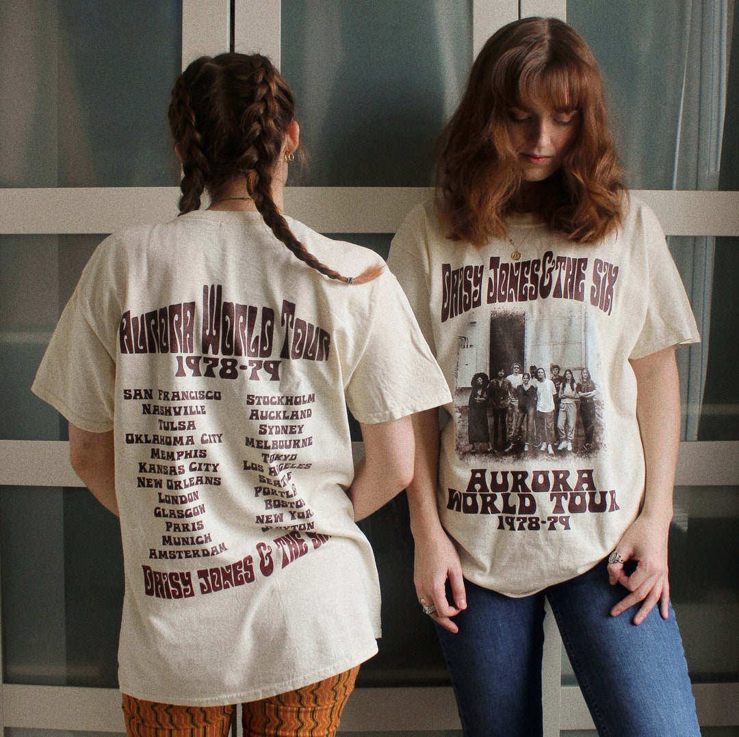 Aurora World Tour Tee bookish, Daisy Jones, Book Merch, Book Gift the ...