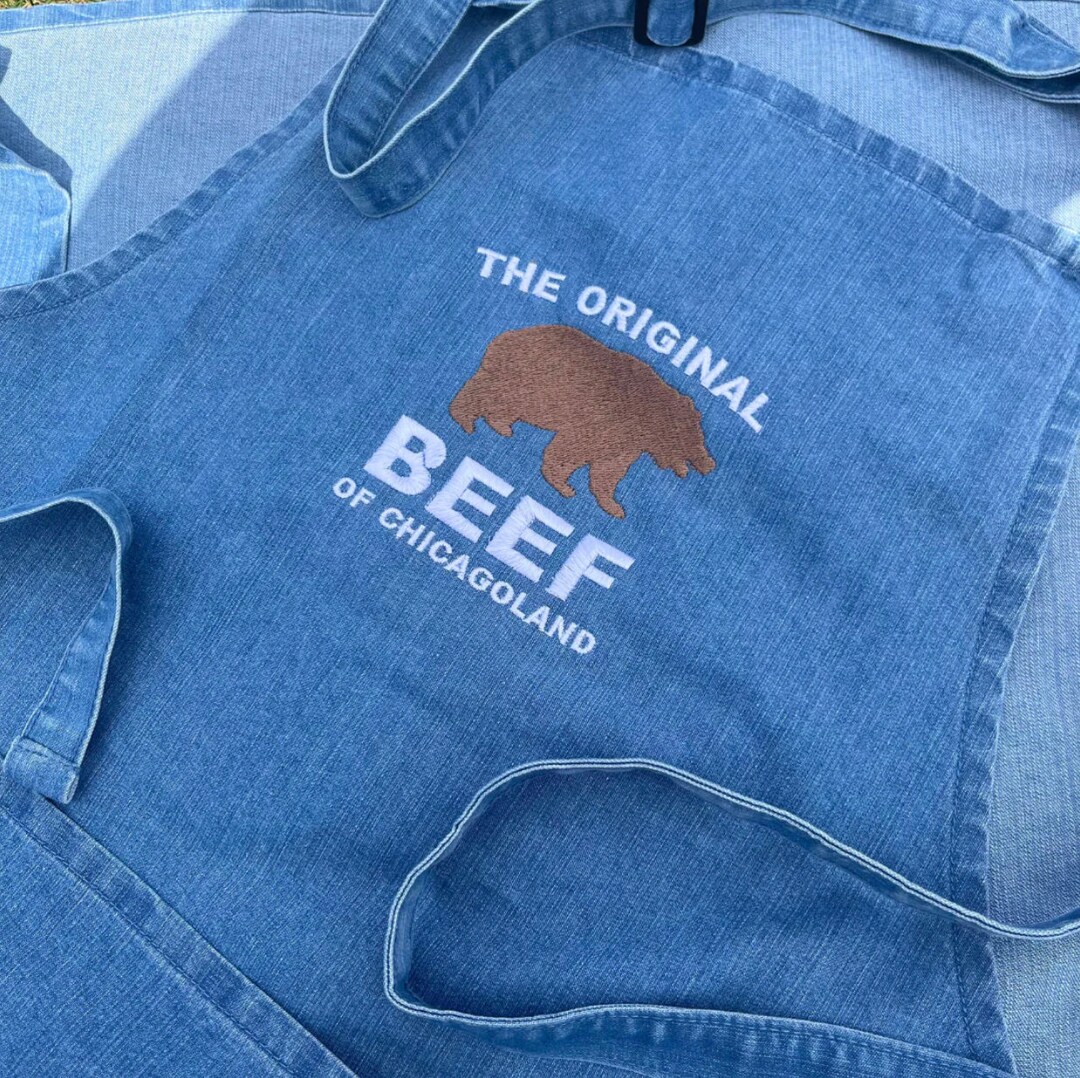The OG Beef Embroidered Apron- the Clique Clothing - Etsy