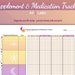 Medication and Supplement Tracker - Supplement Organizer - Medication ...