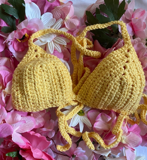 Skye Crochet Bra | Etsy