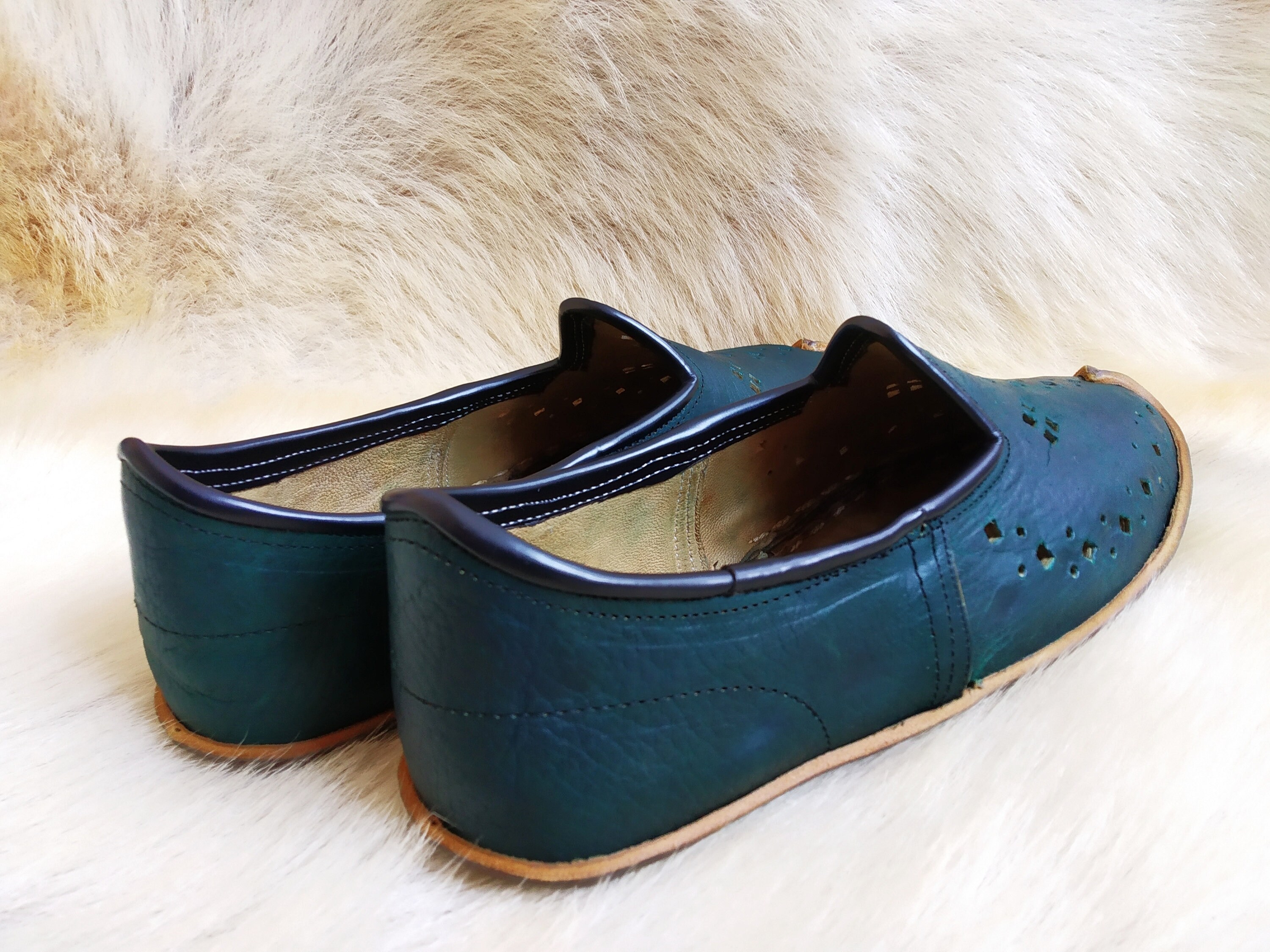 Amazing Comfy Turkish Handmade Shoes Traditional Leather Slip Ons ...
