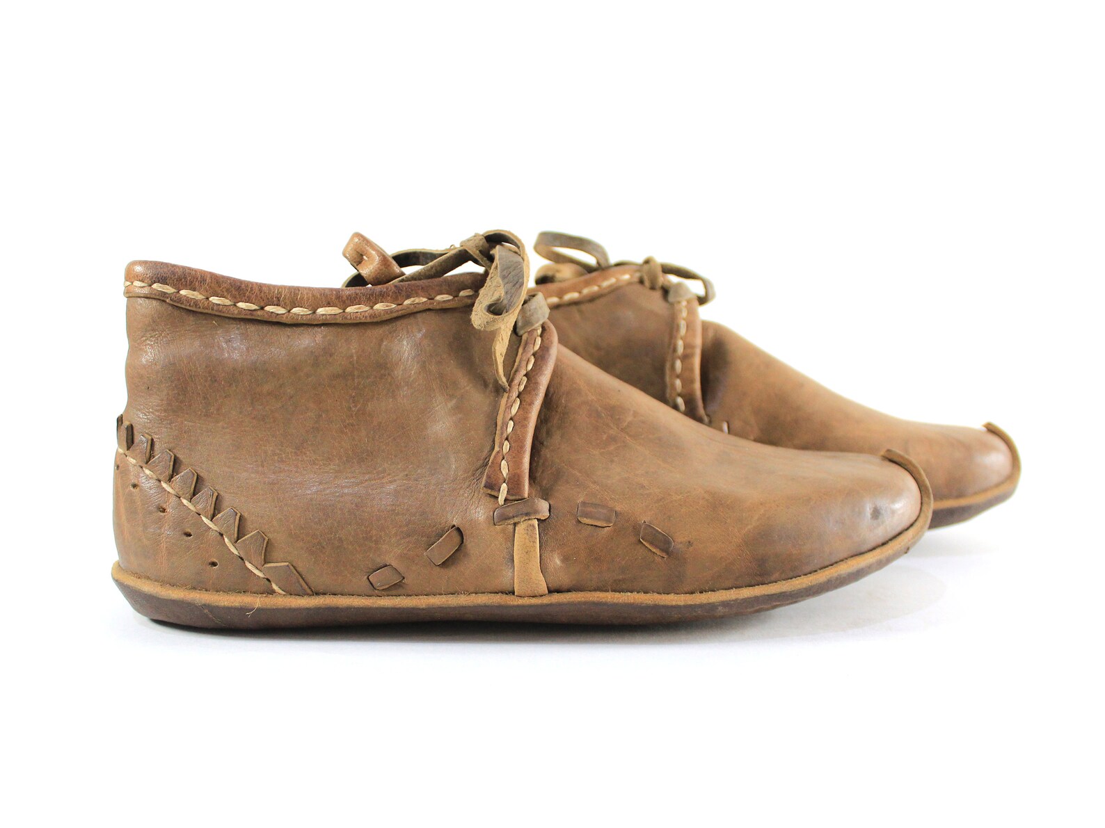 Nomad Historical Boots Traditional Medieval Shoes Vegetable Tanned ...