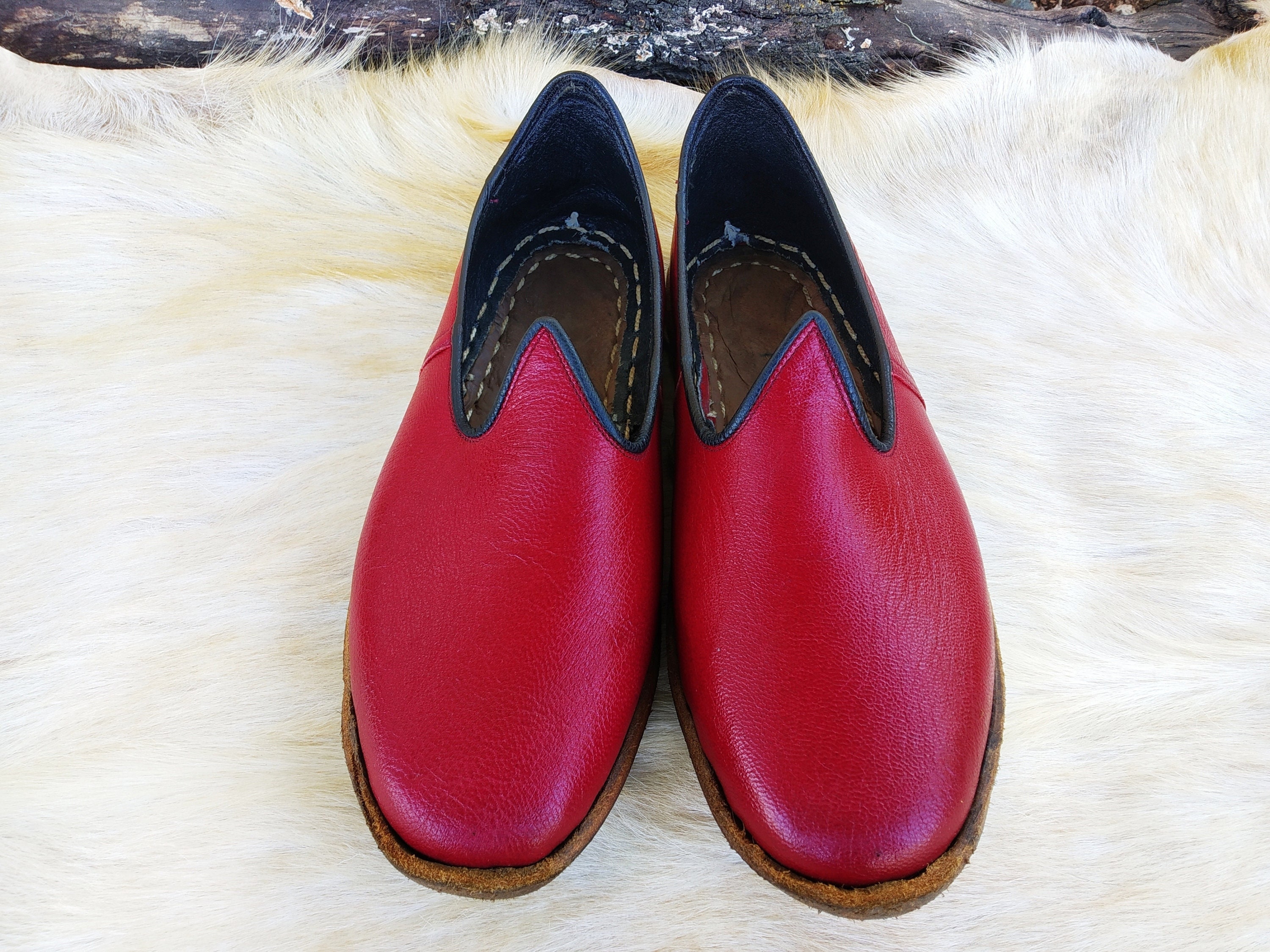 Mens Vintage Style Slippers, House Shoes, Loafers