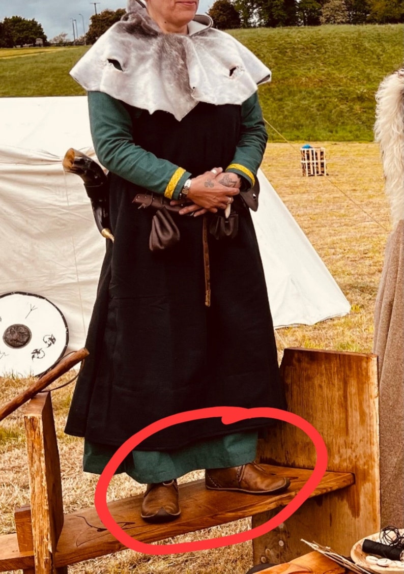 Medieval Viking Shoes Traditional Historical Boots Vegetable - Etsy