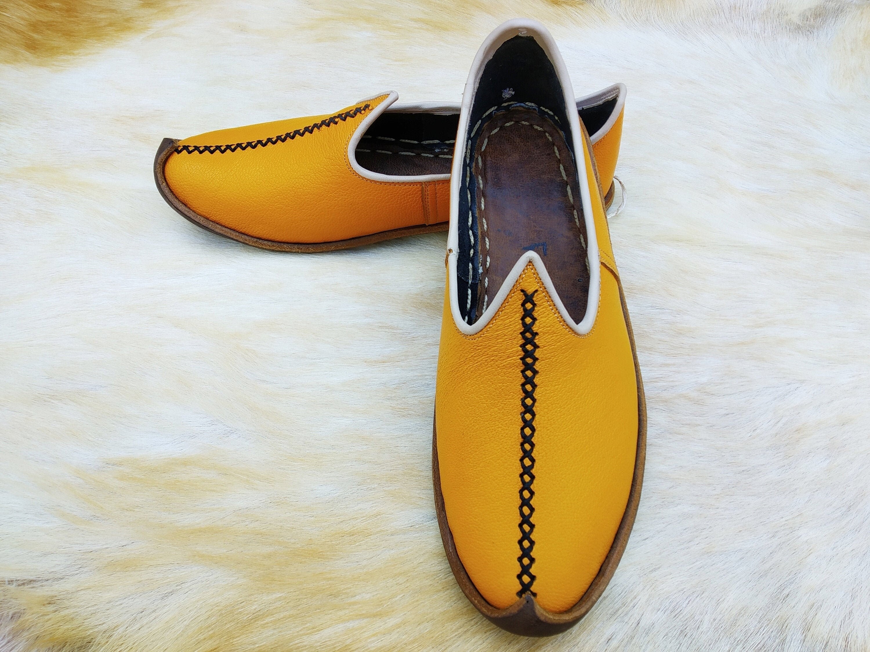 Mens Vintage Style Slippers, House Shoes, Loafers