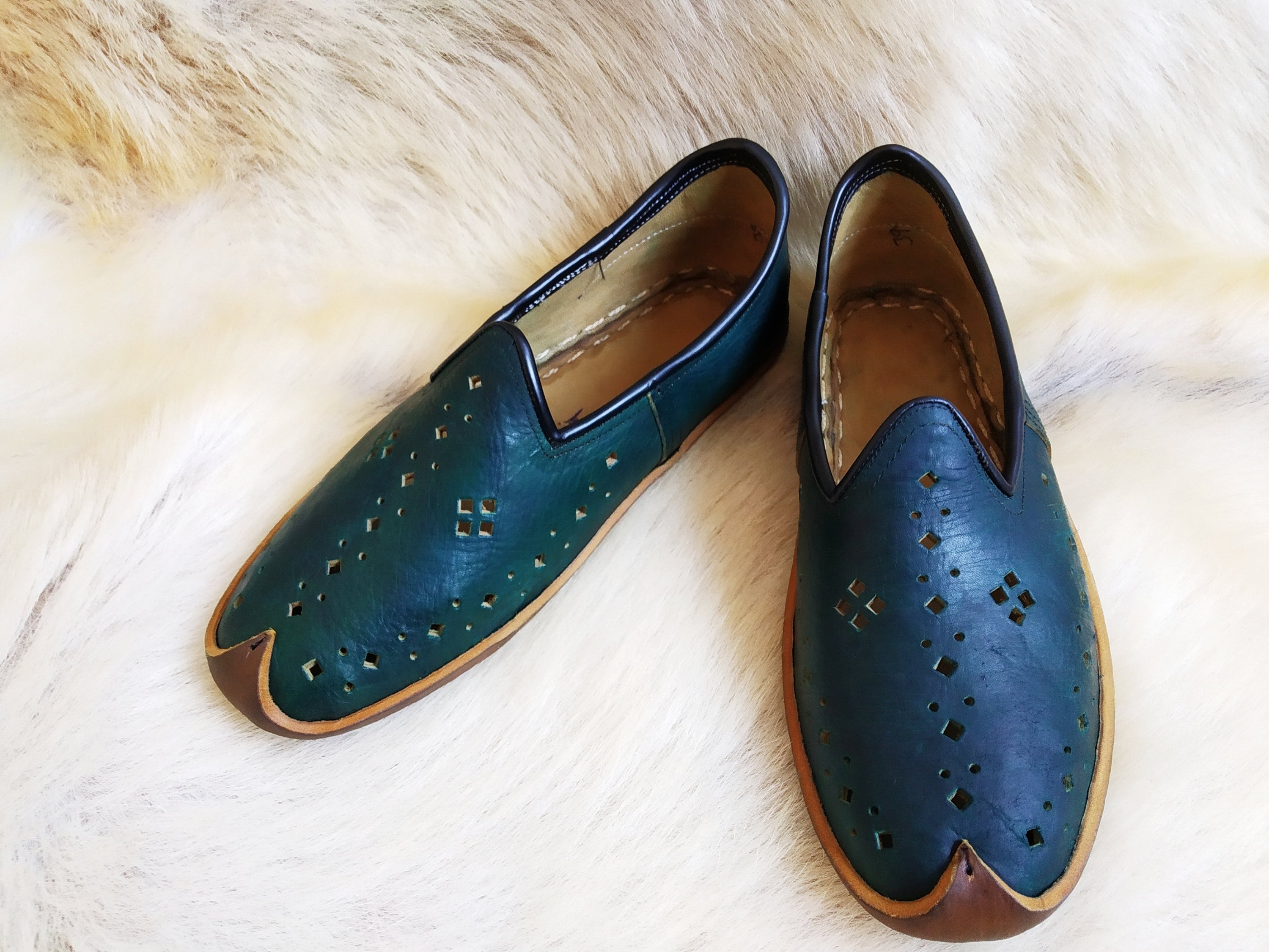 Amazing Comfy Turkish Handmade Shoes Traditional Leather Slip - Etsy