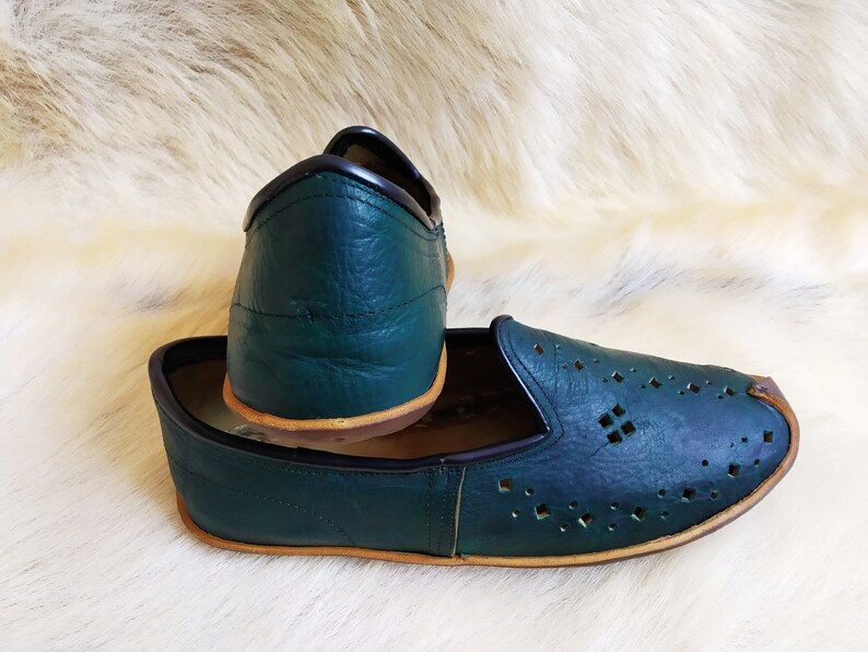 Amazing Comfy Turkish Handmade Shoes Traditional Leather Slip - Etsy