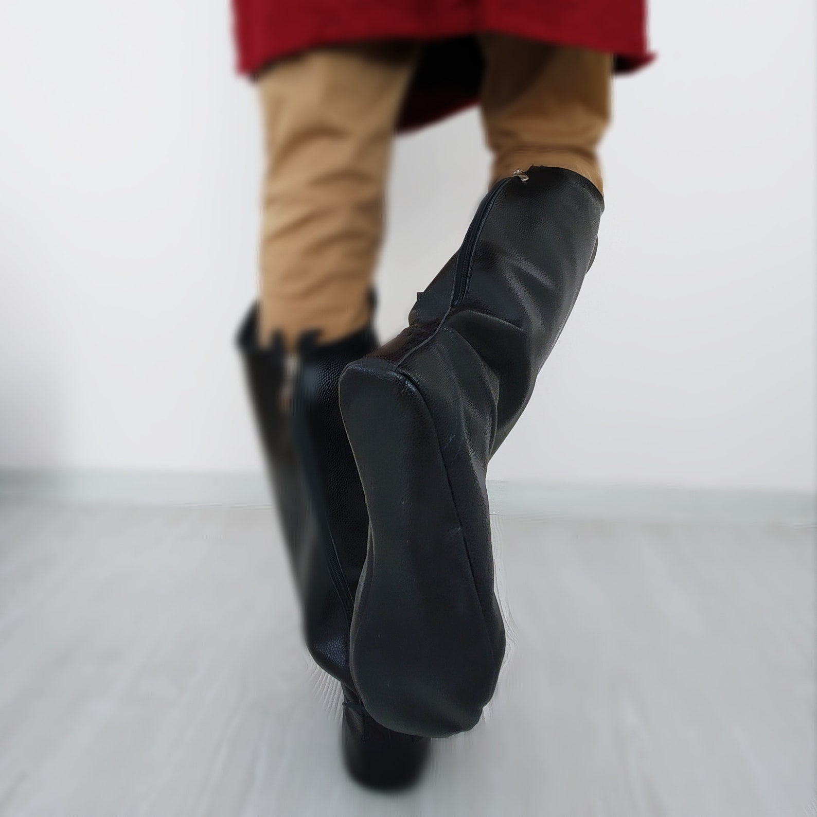 Medieval Leather Socks Knee Level Warrior Turkish Sabah Shoes | Etsy