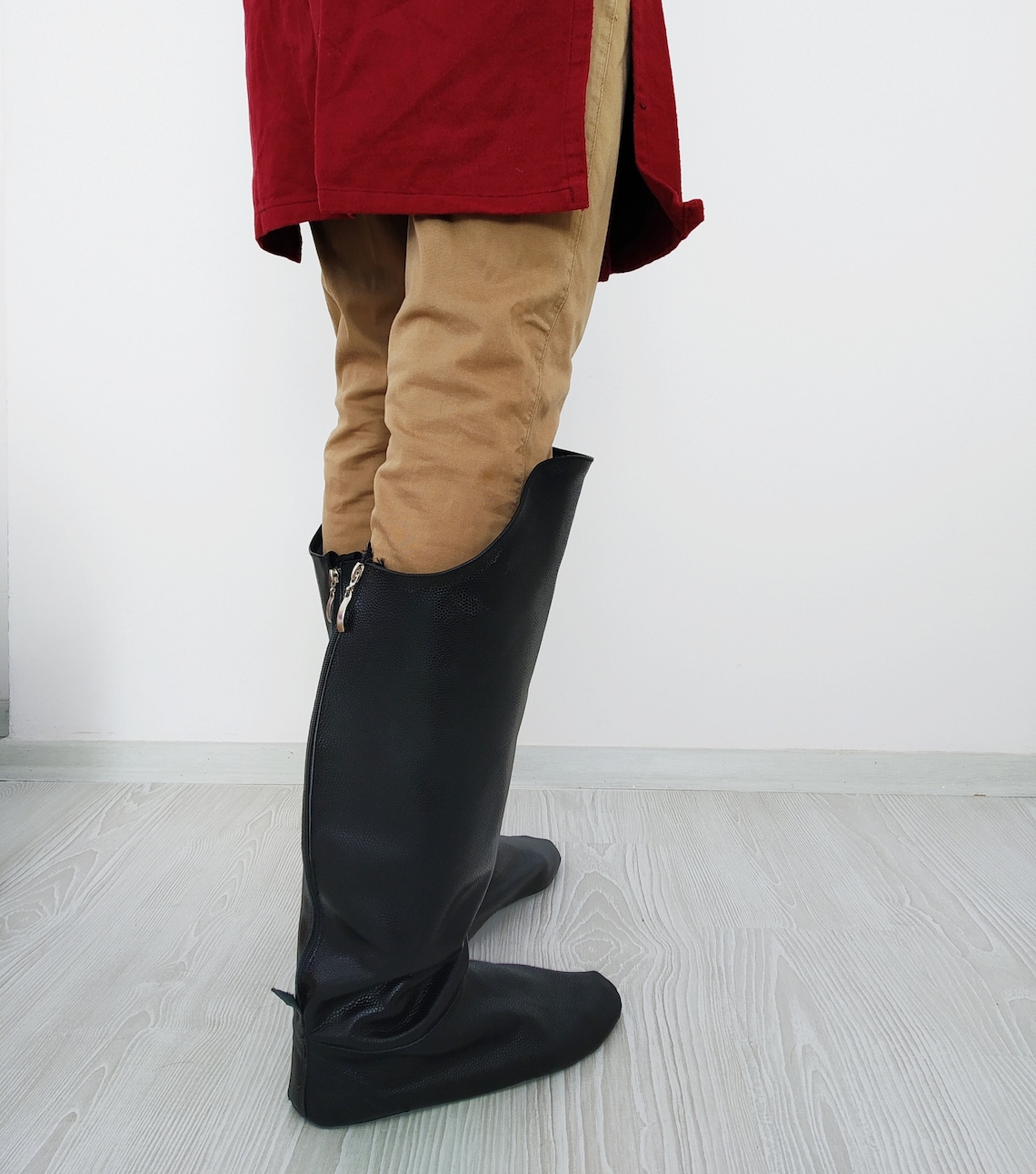 Medieval Leather Socks Knee Level Warrior Turkish Sabah Shoes | Etsy