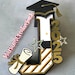 Custom 3D Graduation Letter: Decor With Cap and Diploma - Etsy