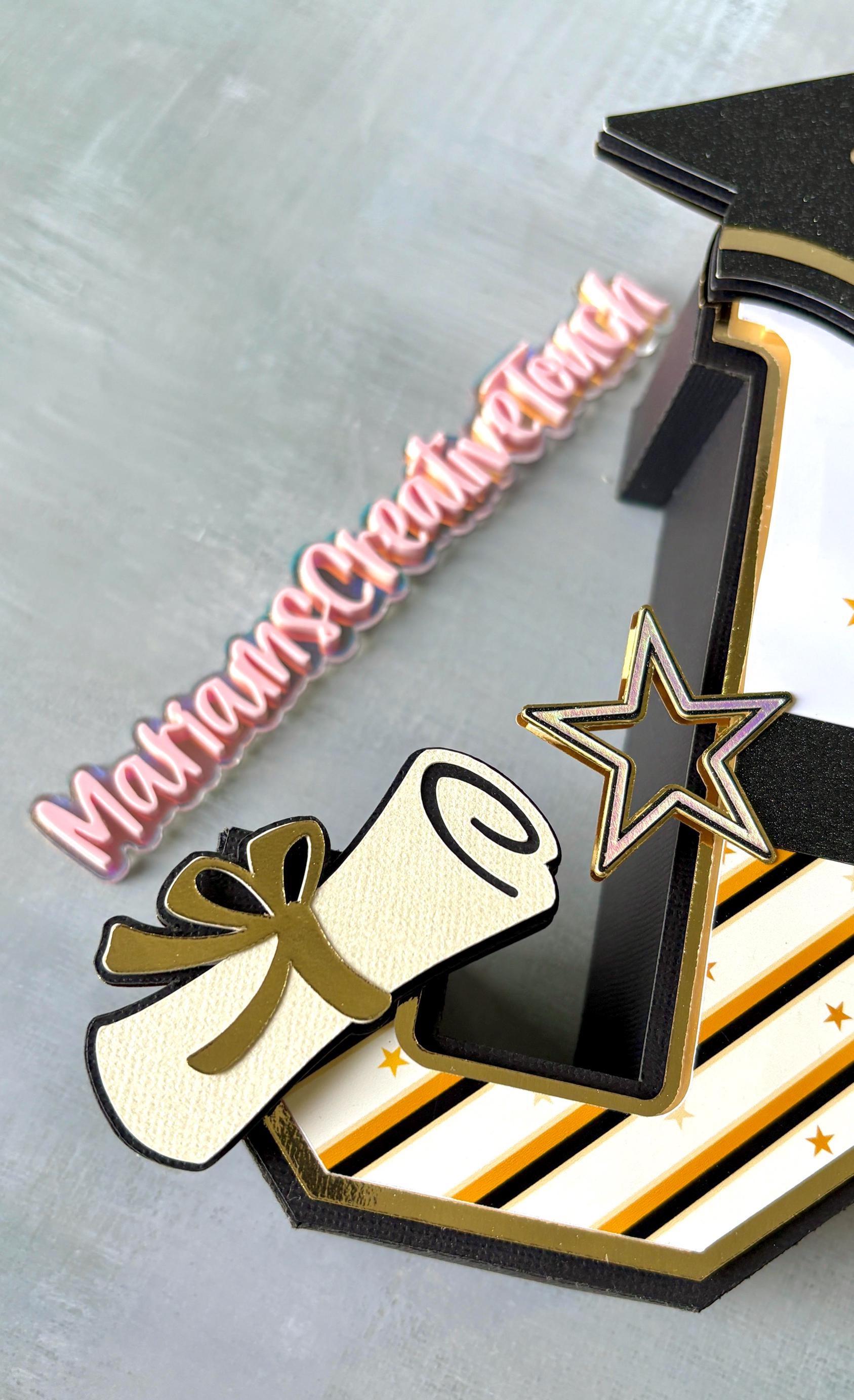Custom 3D Graduation Letter: Decor With Cap and Diploma - Etsy