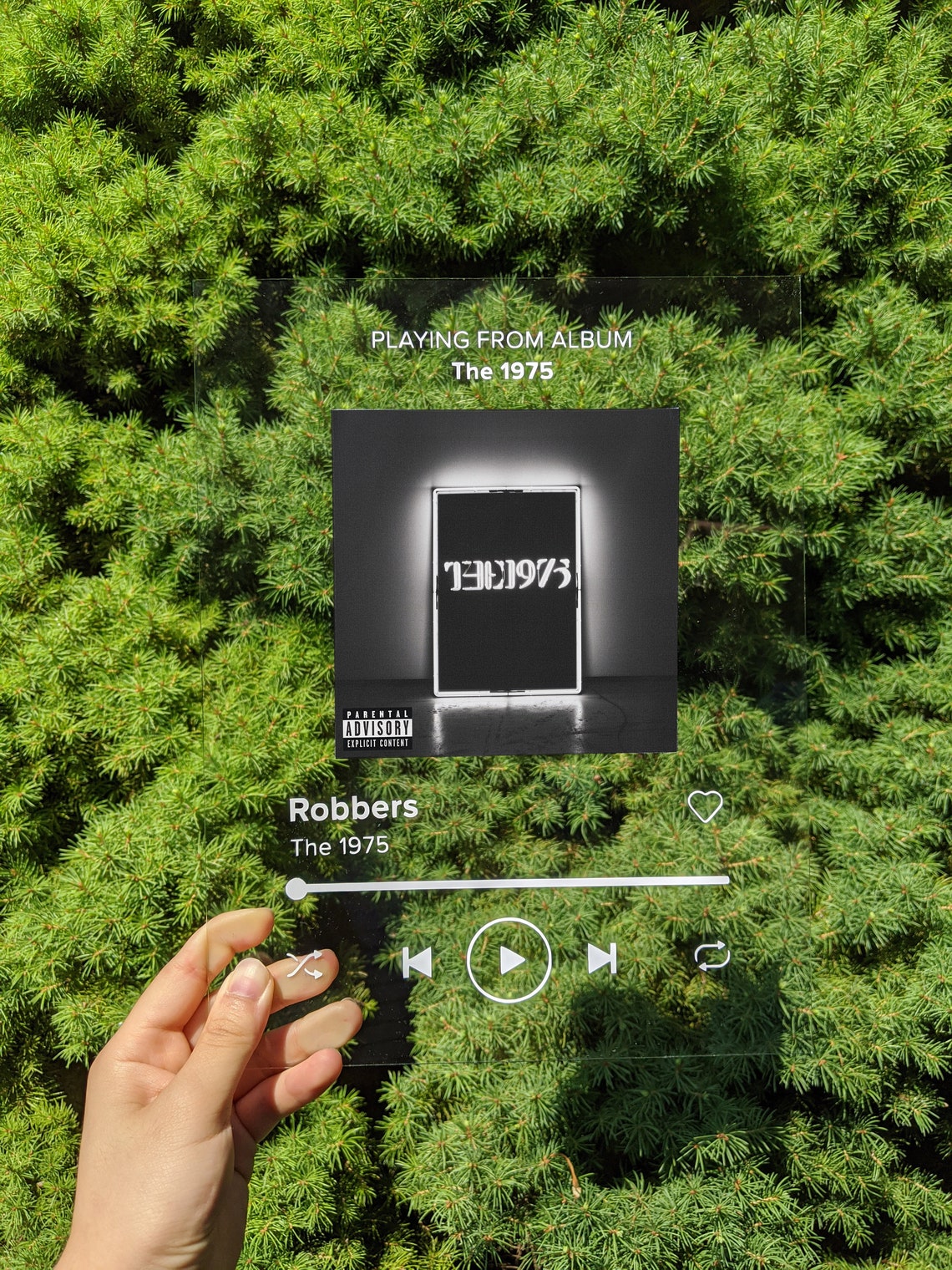 Spotify Apple Music Clear Wall Art Etsy Spotify Apple Music Clear Wall Art Etsy