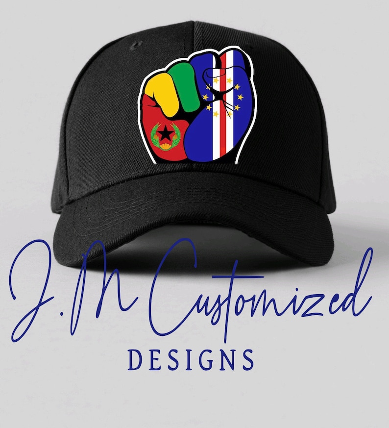 Cape Verde Flag Hat, Cape Verdean Flag Baseball Cap, Cabo Verde , Peace ...