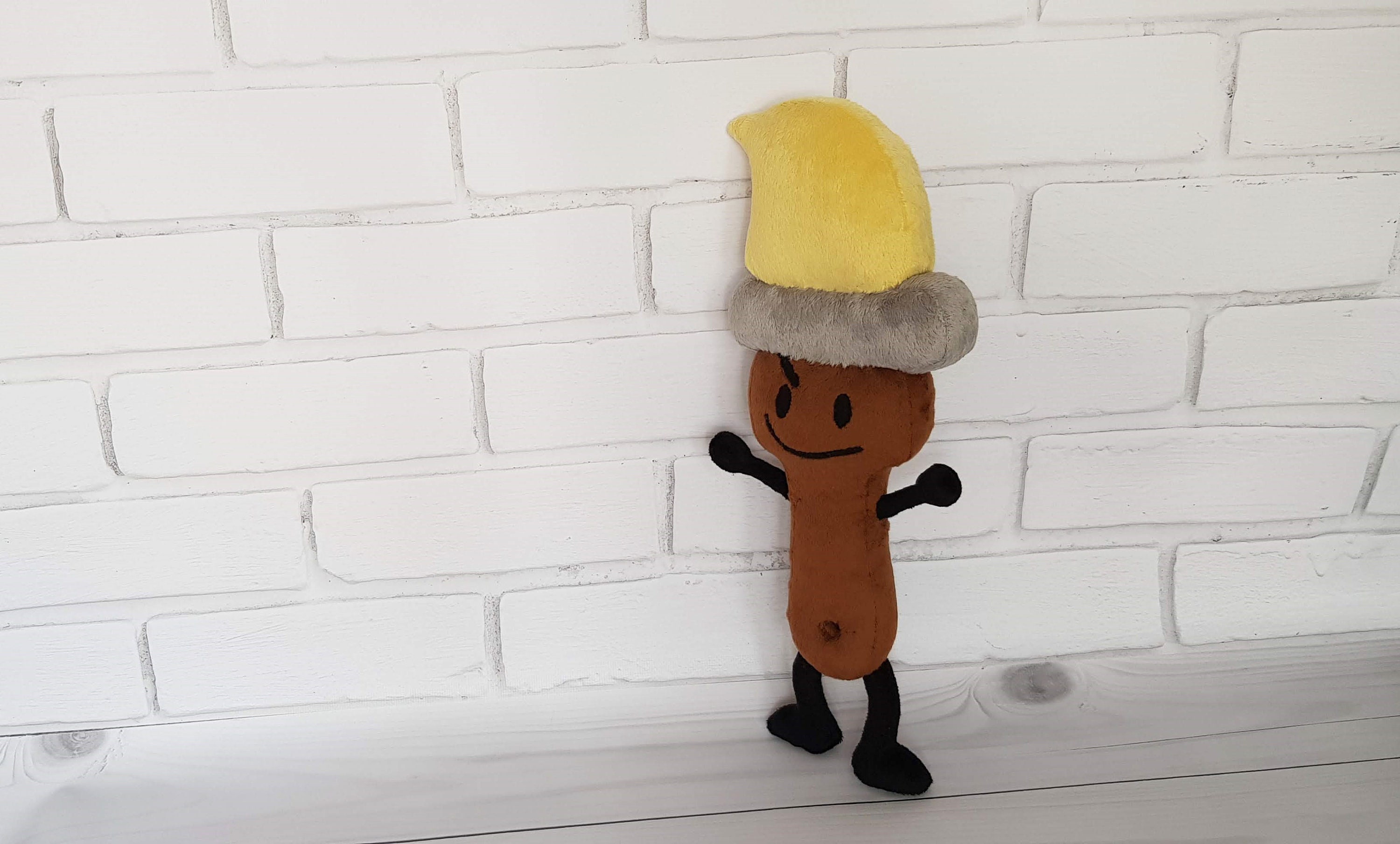 Custom plush toy inspired by Paintbrush from Inanimate | Etsy