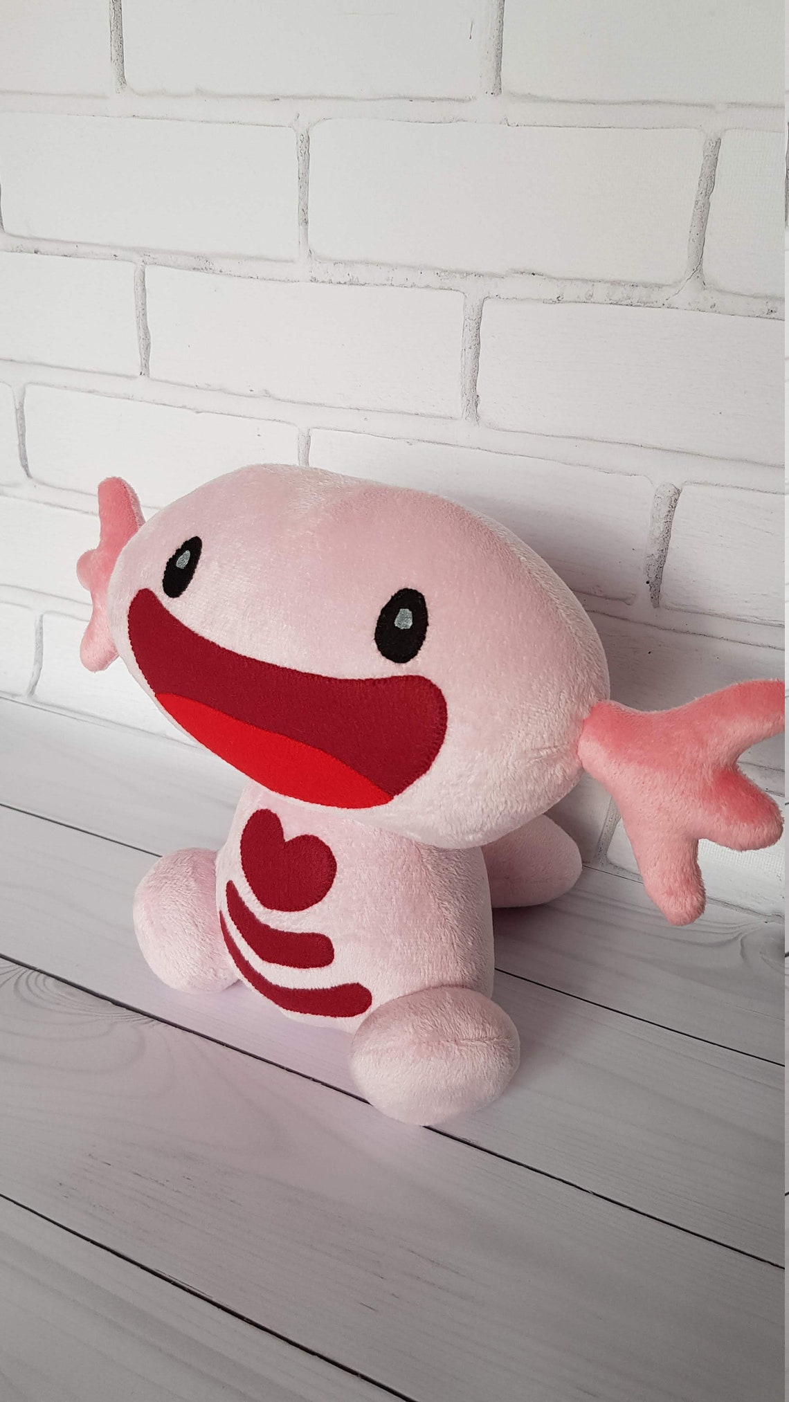 Custom Plush Toy Inspired by Wooper Toy Made From Drawing - Etsy
