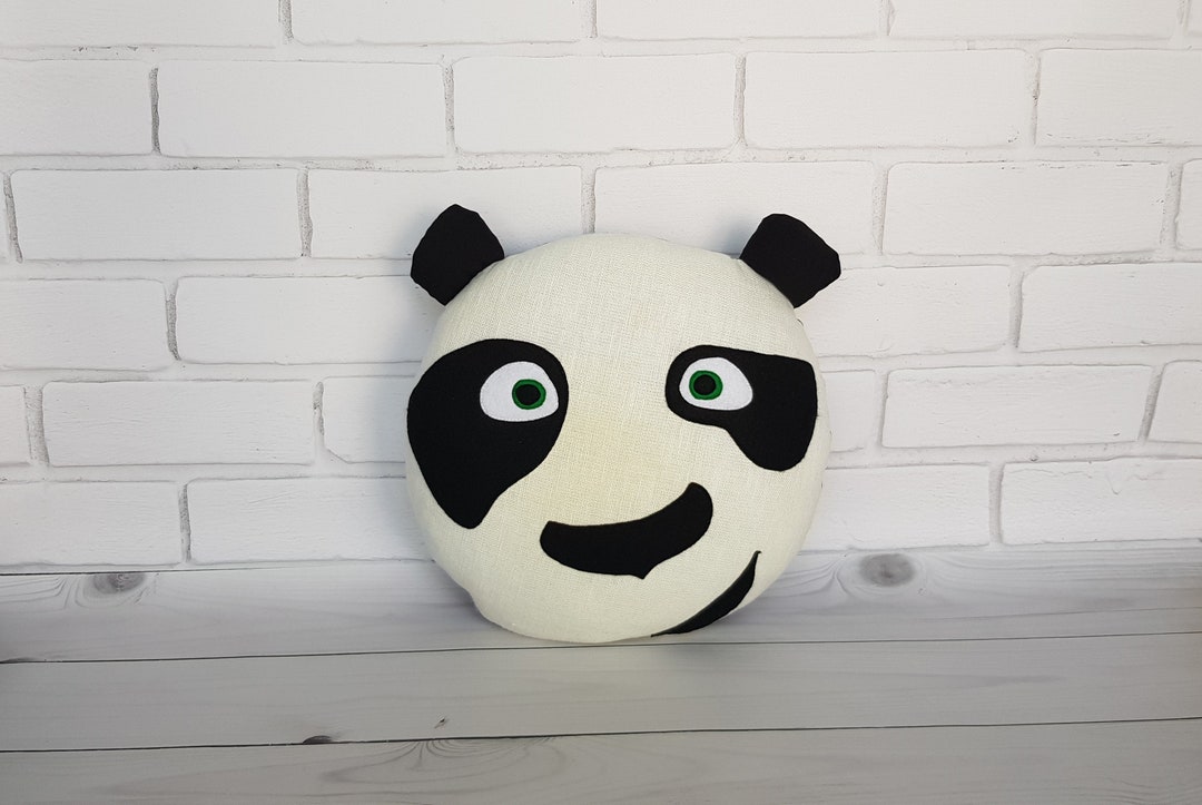 Panda Pillow, Cushion Panda, Panda Bear Pillow / 35x35cm / Panda Kawaii ...