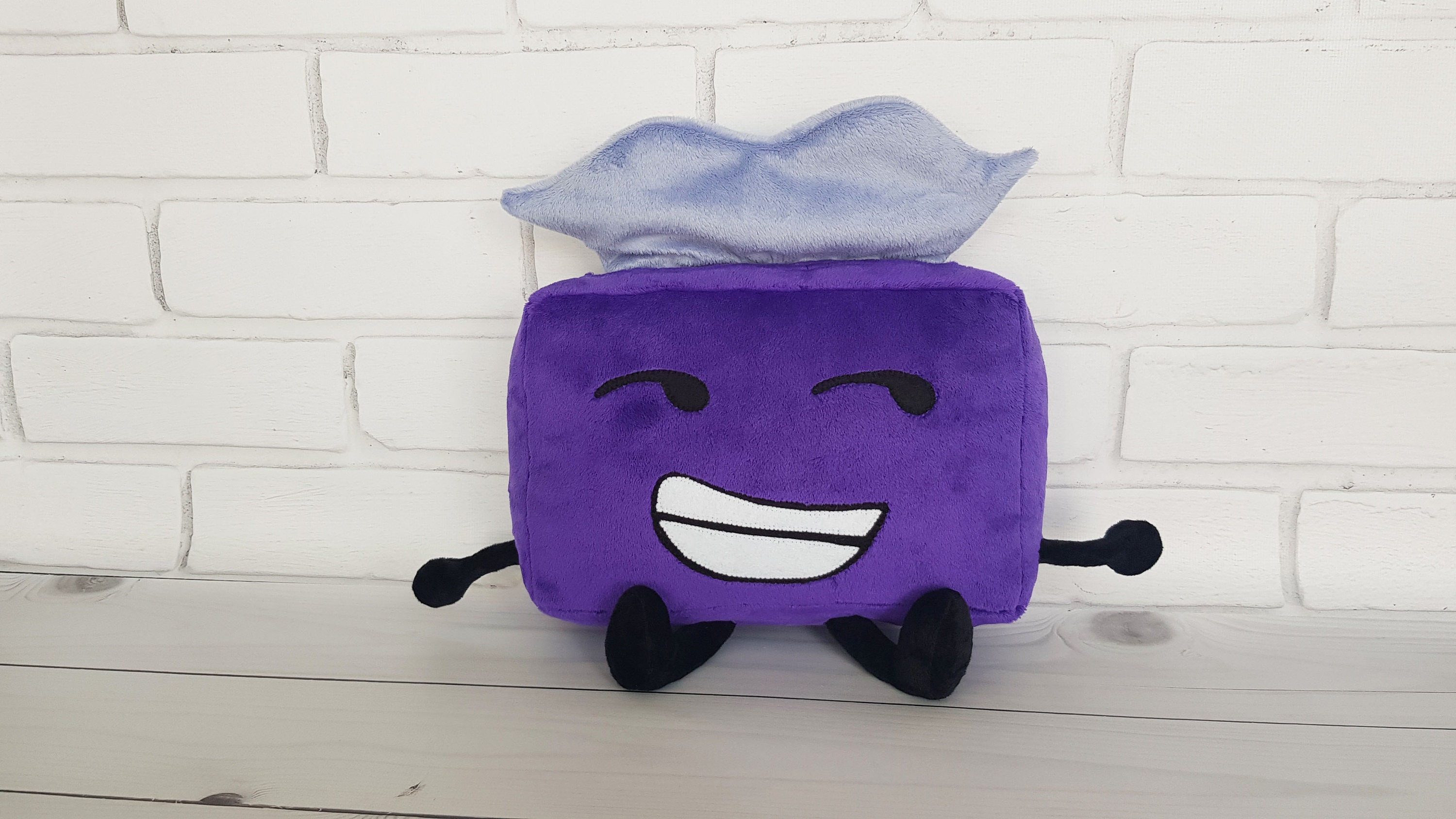 Custom Plush Toy Just Like Tissues From Burner Object Show Incpired ...