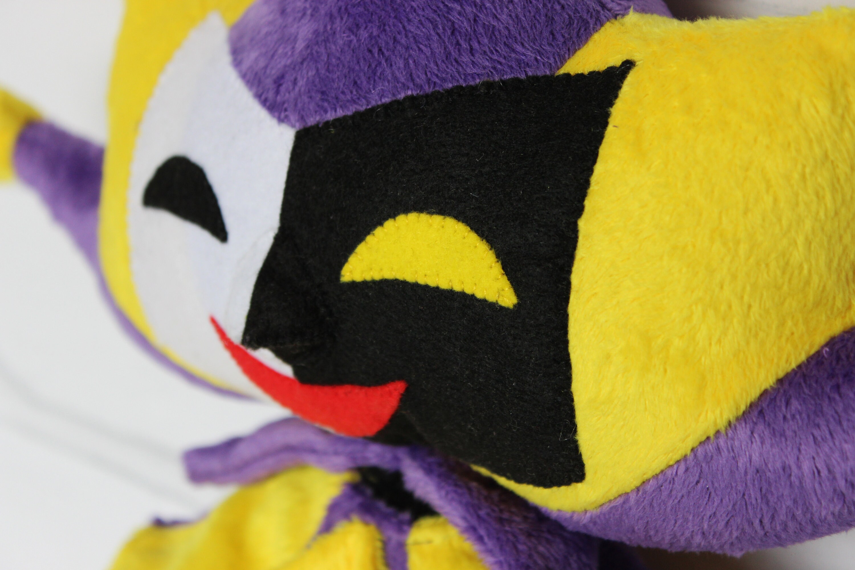 Custom Plush Toy: Handmade Drawing Dimentio Inspired, Funmade ...