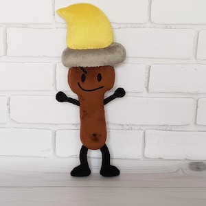 Custom Plush Toy Inspired by Paintbrush From Inanimate Insanity, Toy ...