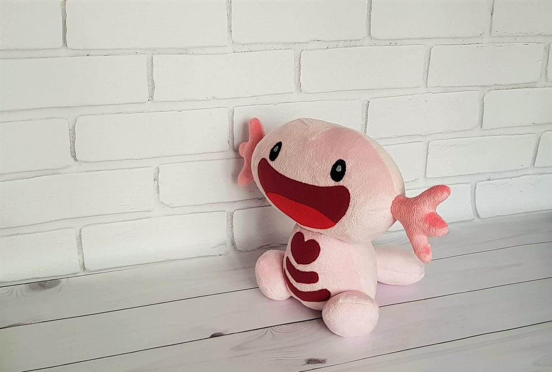 Custom Plush Toy Inspired by Wooper Toy Made From Drawing - Etsy