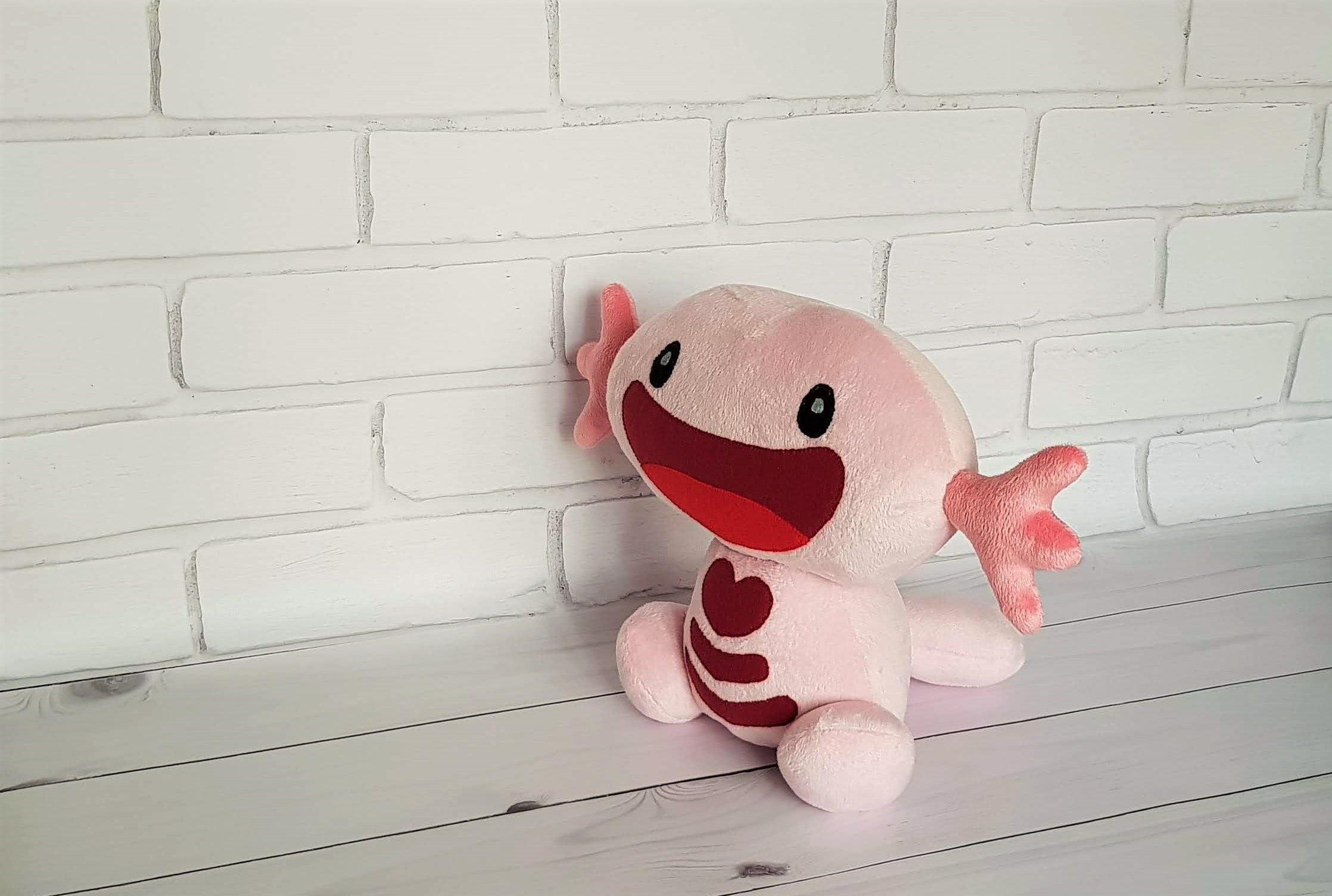 Custom Plush Toy Inspired by Wooper Toy Made From Drawing - Etsy