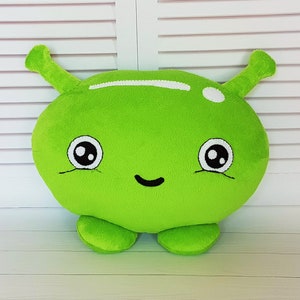 Custom Plush Toy Inspired by Mooncake From Final Space, Mooncake Green ...