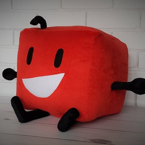 Custom Plush Just Like Blocky From Battle for Dream Island Inspired ...