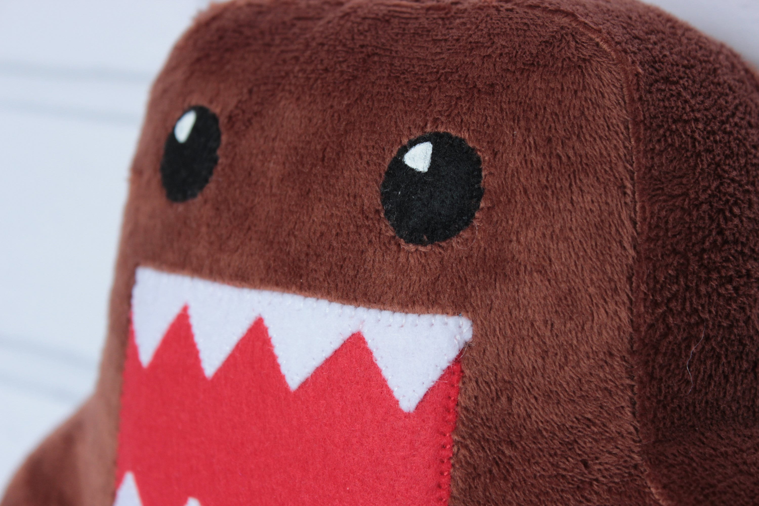 Custom Plush Toy Domo Kun Inspired by Domo-kun 20cm Domo-kun | Etsy