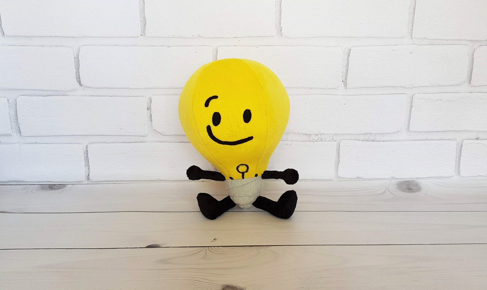 Custom Plush Toy Inspired by Light Bulb From Inanimate - Etsy