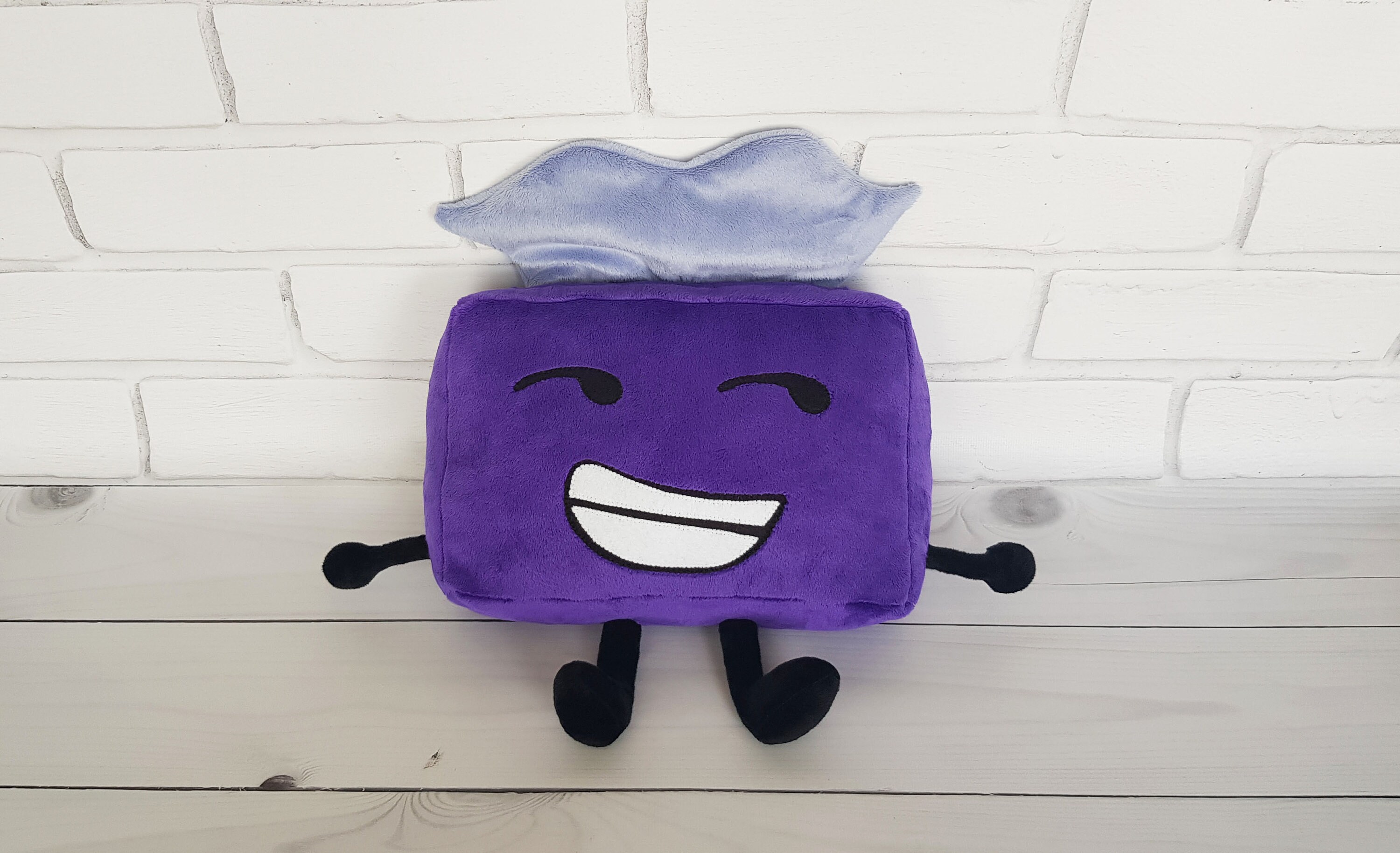 Custom Plush Toy Just Like Tissues From Burner Object Show Incpired ...