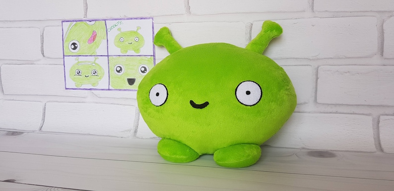 Custom Plush Toy Inspired by Mooncake From Final Space - Etsy