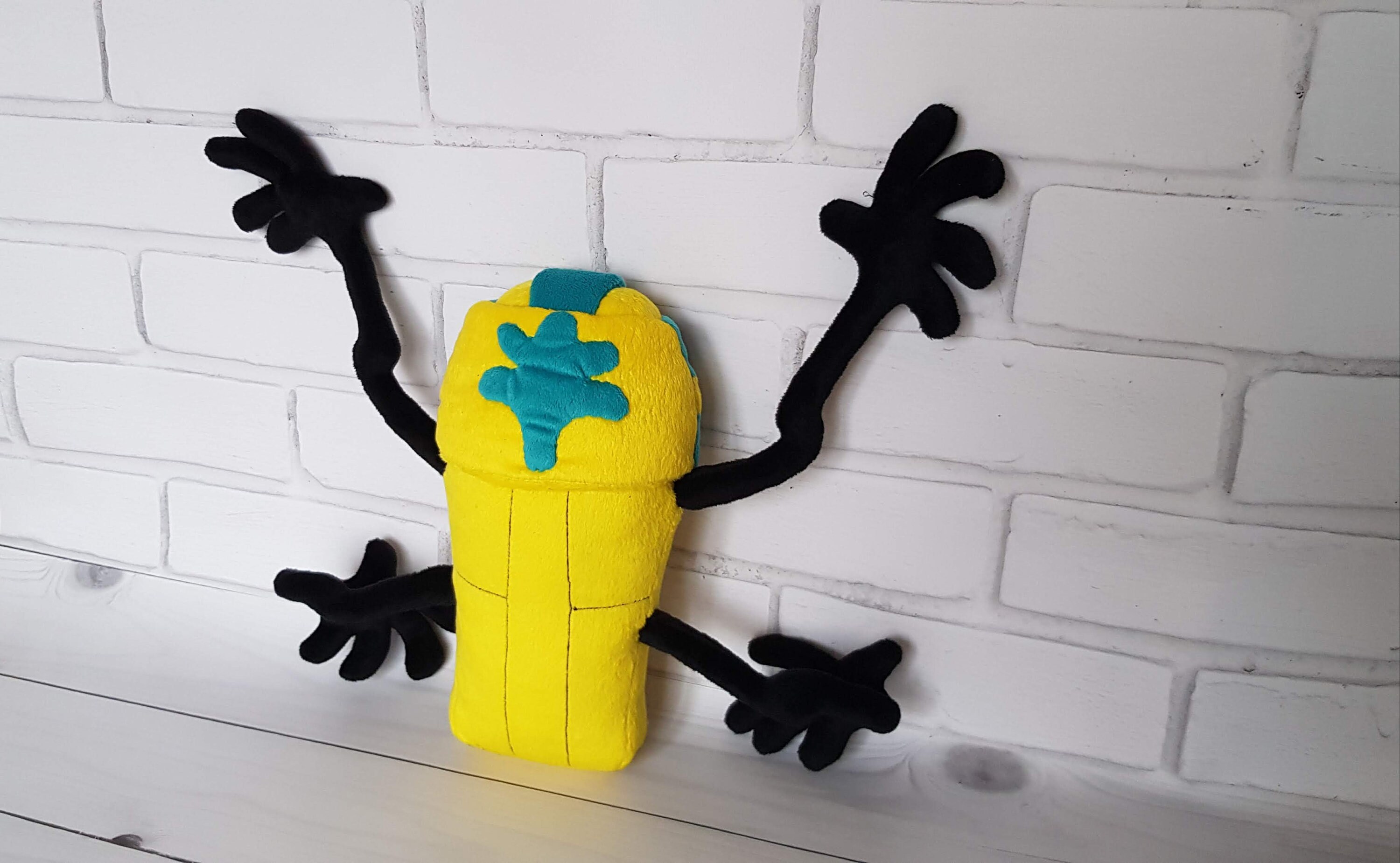 Custom Plush Toy Inspired by Pokemon Cofagrigus , Toy Made From Drawing ...