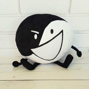 Custom Plush Toy Inspired by Yin-yang From Inanimate Insanity, Toy Made ...